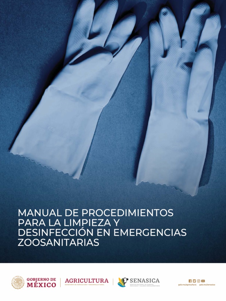 Manual de Procedimientos para La Limpieza y Desinfecci N | PDF | Ozono | Desinfectante
