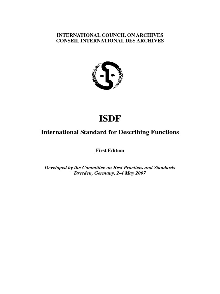 ISDF 1 Izd Eng PDF | PDF | International Organization For ...