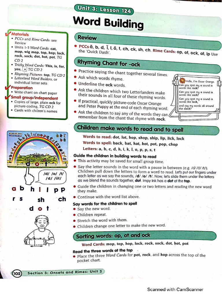 Letterland Lesson 124 20200427144112 | PDF