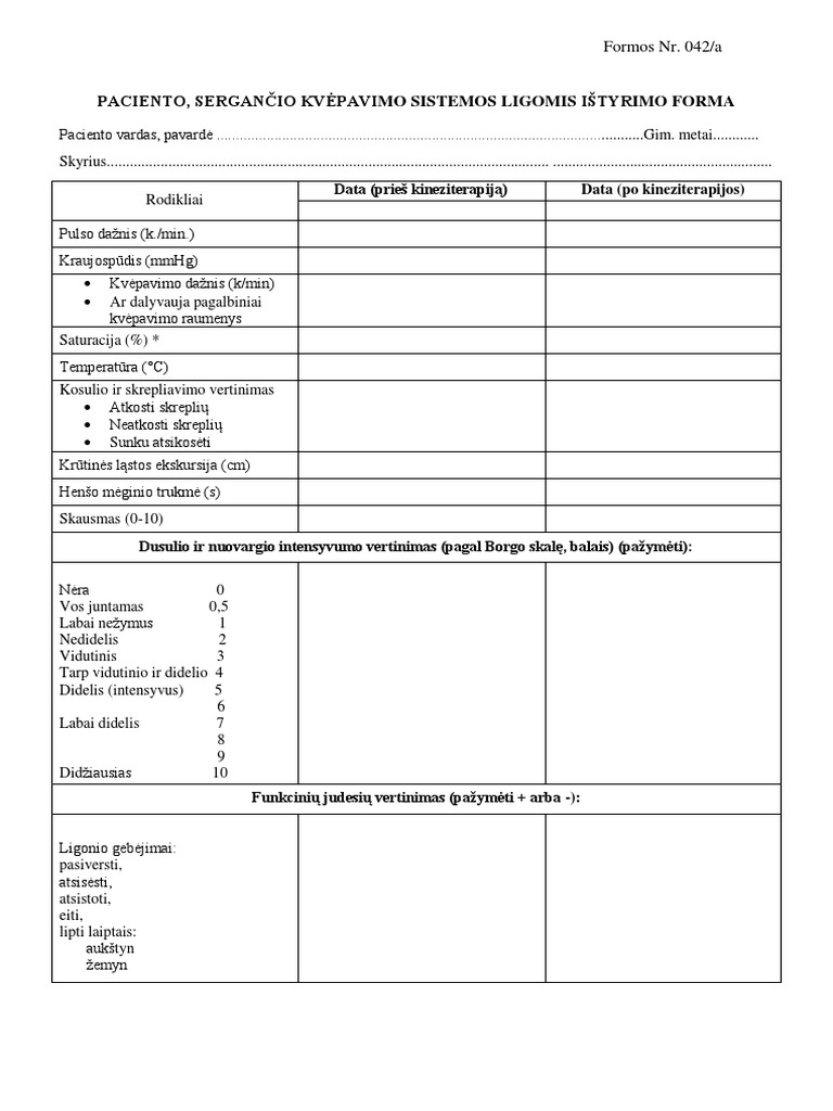 Istyrimo Forma PDF | PDF