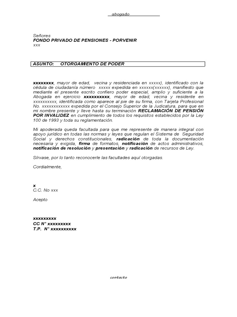 Poder Porvenir | PDF