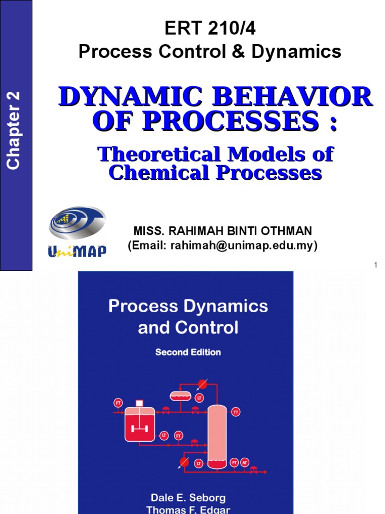 Dynamic Modeling of Chemical Processes: Derivation of Unsteady-State ...