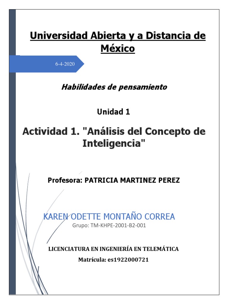 Khpe U1 A1 Kamc | PDF | Inteligencia | Neurociencia