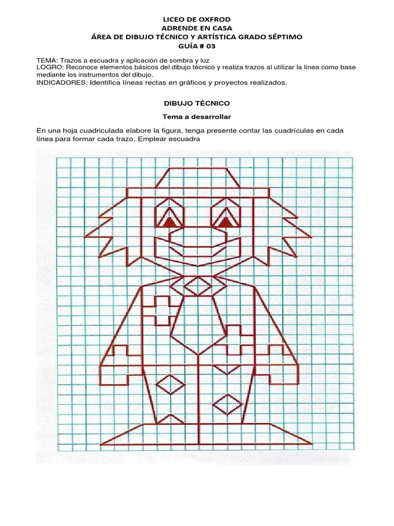 GUÍA #03 DIBUJO Y ARTES 7mo PDF | PDF