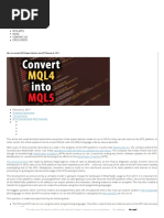 Expert Advisor Programming - Creating Automated Trading System in MQL ...