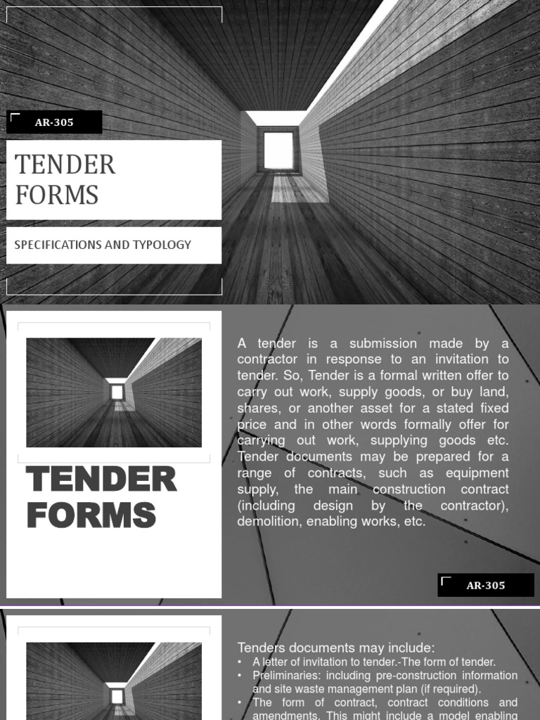TENDER | PDF | Building Information Modeling | Specification (Technical ...