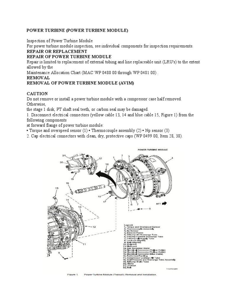 Power Turbine (Power Turbine Module) | PDF | Mechanical Engineering ...