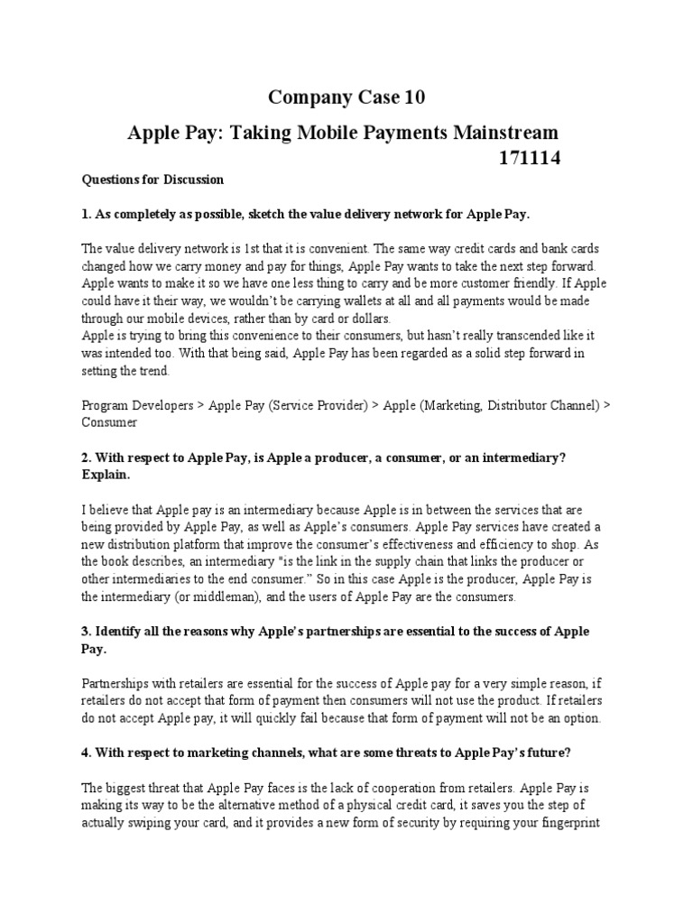 Chapter10 - Apple Pay | PDF | Apple Pay | Apple Inc.