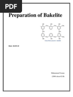 Formation of Bakelite | PDF | Formaldehyde | Acid