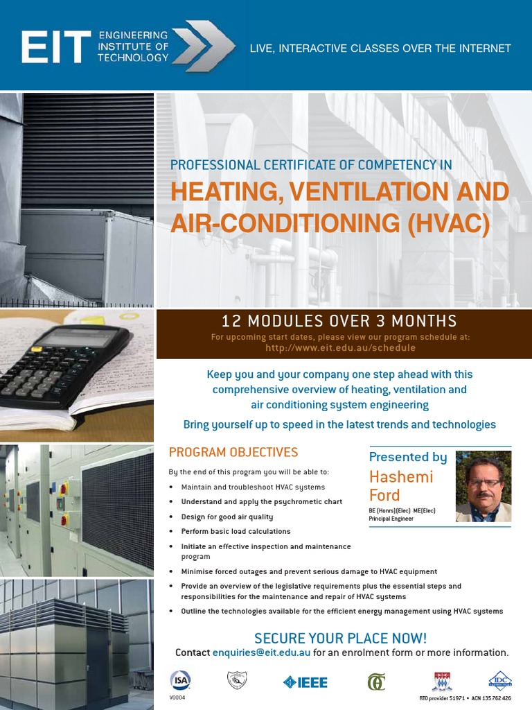 Heating, Ventilation and Air-Conditioning (Hvac) : 12 Modules Over 3 ...