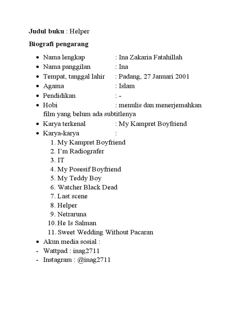 Fantasi Misteri: Helper | PDF