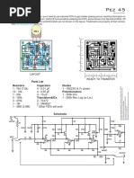 Rebote Delay 2.5: Parts List Pots IC's | PDF | Electrical Circuits | Electromagnetism
