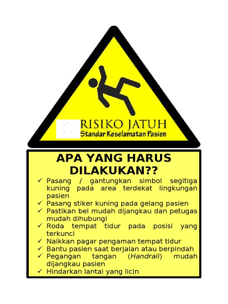 Simbol Risiko-Jatuh | PDF | Kesehatan Holistik | Sains & Matematika