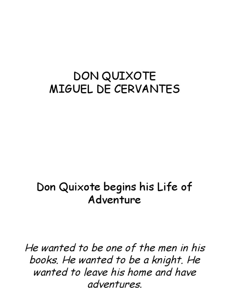 The First Adventure: Don Quixote Takes Up His Quest by Defending the ...