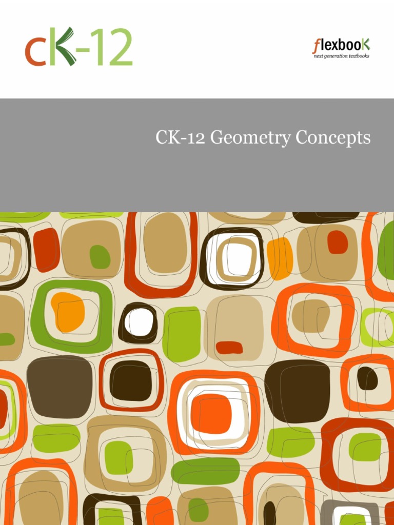CK-12-Geometry-Concepts B v2 0je s1 PDF | PDF | Line (Geometry) | Area