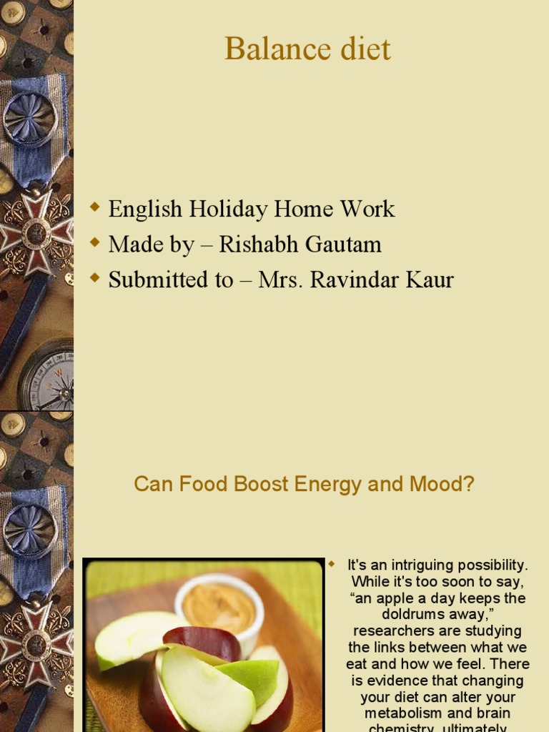 Foods That Boost Energy and Mood | PDF | Whole Grain | Omega 3 Fatty Acid