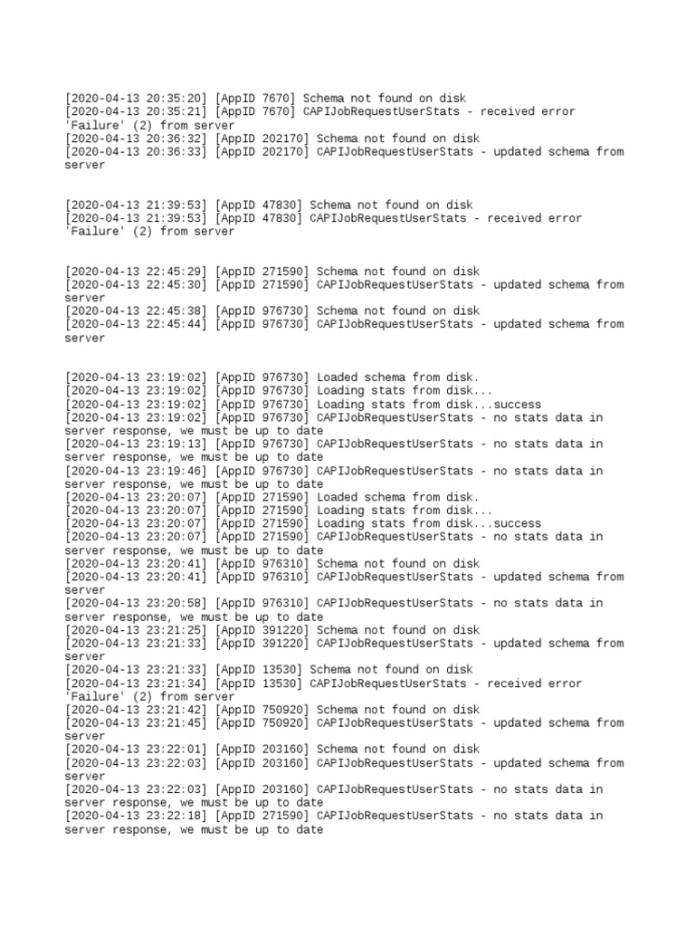 Stats Log Pdf Server Computing Information Retrieval 