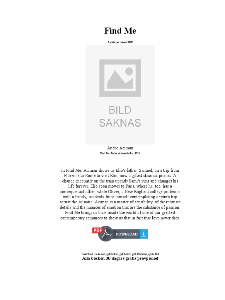 Find Me PDF | PDF | Poetry | Classics