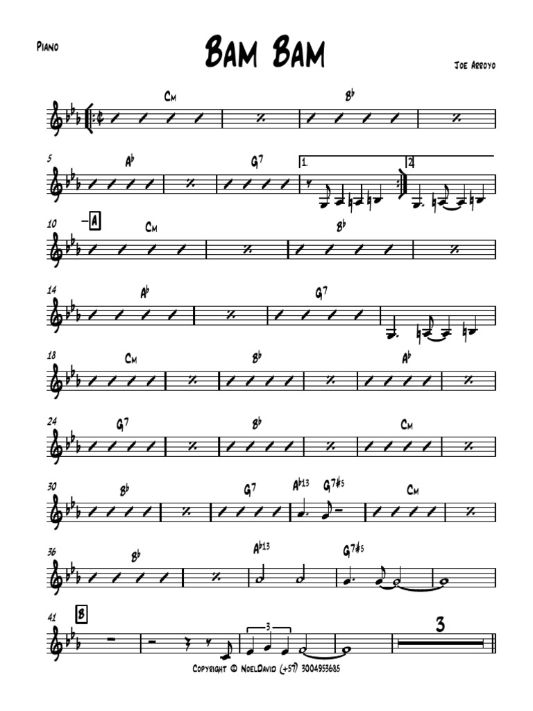Bam Bam | PDF
