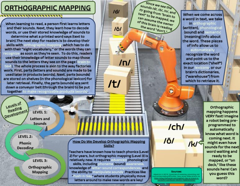 Orthographic Mapping Infographic - Madison Lewis | PDF | Cognition ...