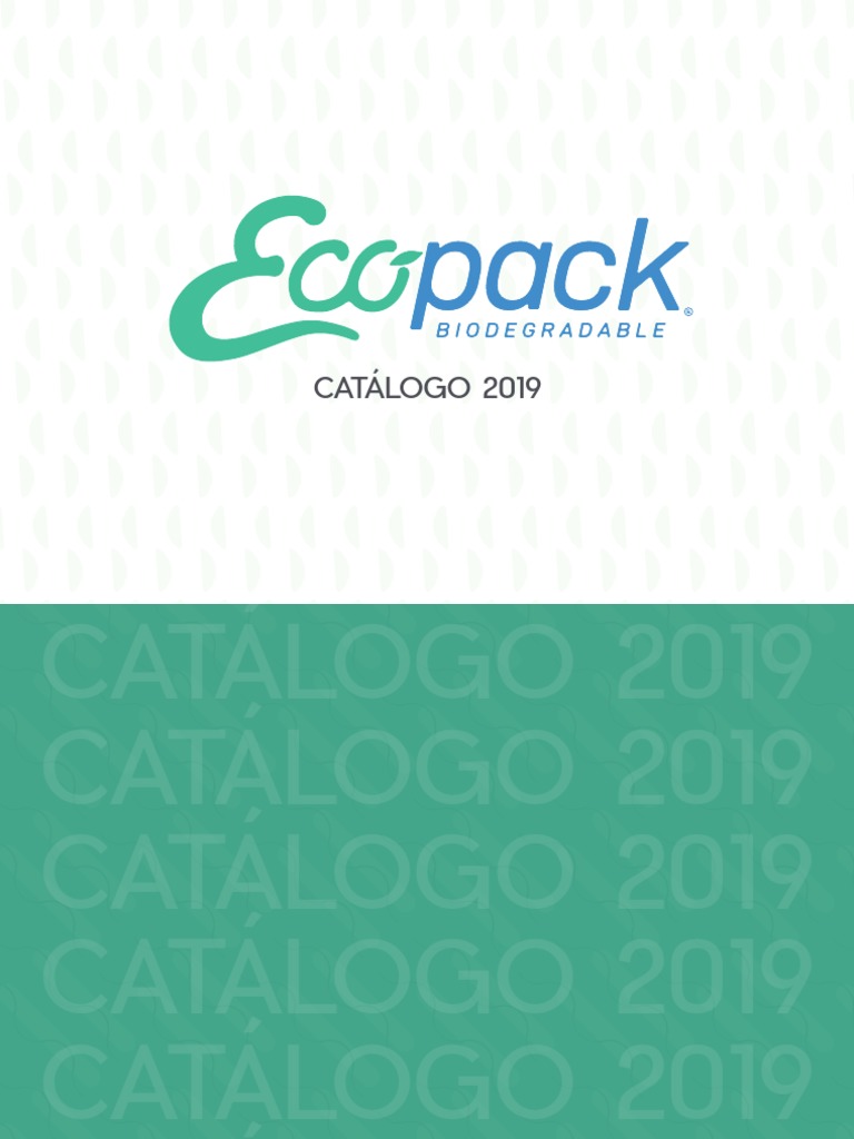 Catálogo de Productos Ecopack 2019 | PDF | El plastico | Materiales