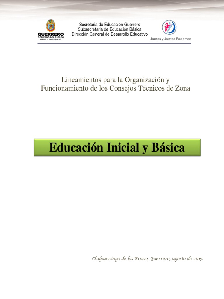Disposiciones para Los CTZ PDF | PDF | Educación de la primera infancia | Planificación