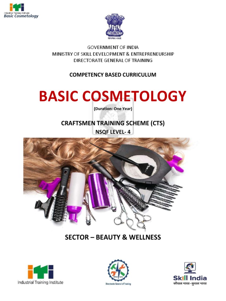 Basic Cosmetology: Craftsmen Training Scheme (CTS) | PDF | Cosmetics ...