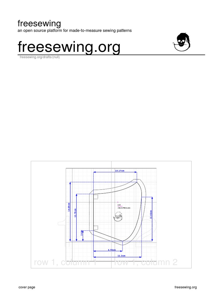 Freesewing: Row 1, Column 1 Row 1, Column 2 | PDF