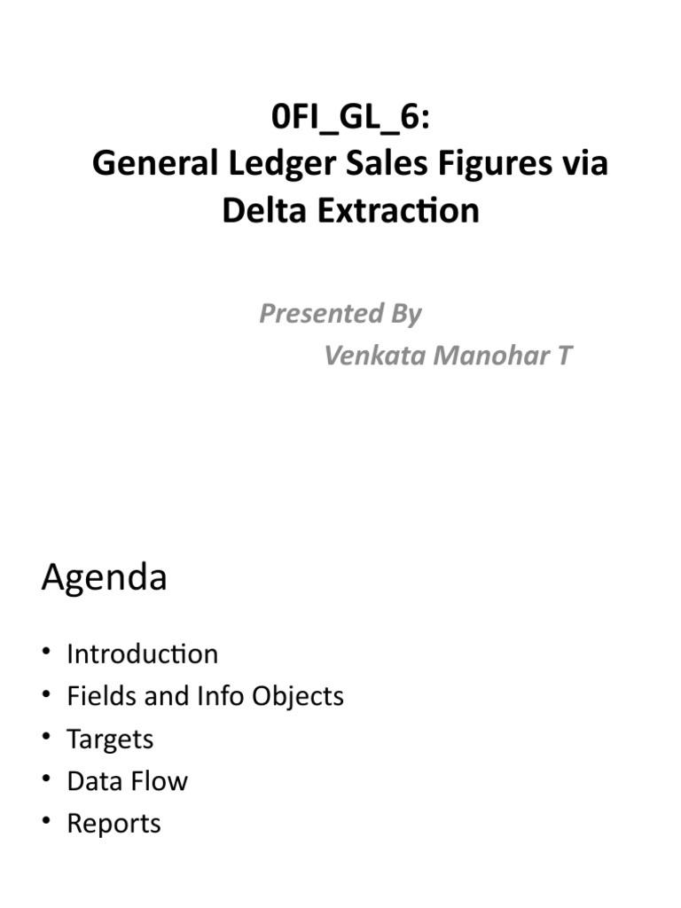 0FI - GL - 6-GL Transaction Figures | PDF
