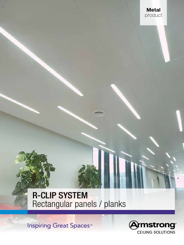 Metal R Clip System Brochure PDF | PDF | Screw | Building Materials