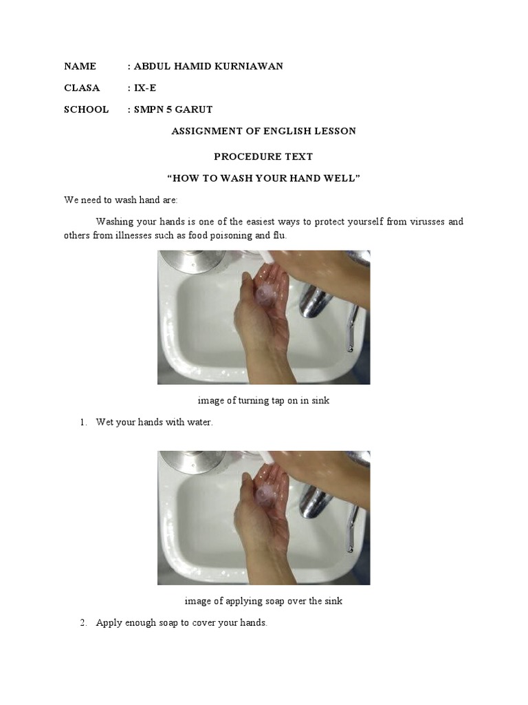 Name: Abdul Hamid Kurniawan Clasa: IX-E School: SMPN 5 Garut Assignment ...