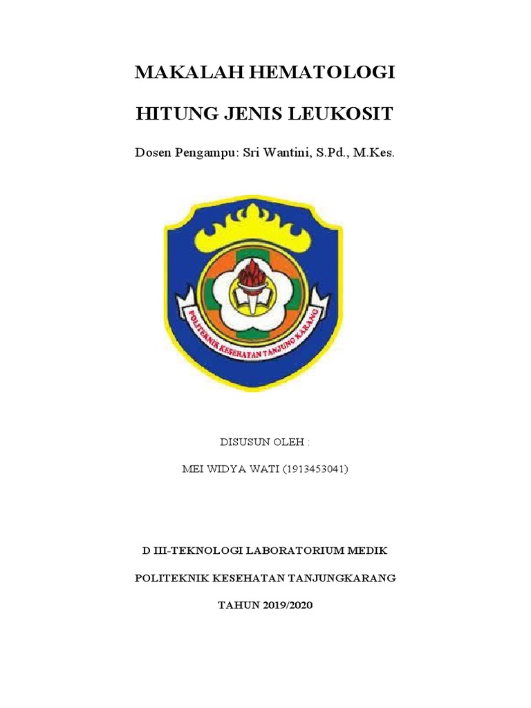 Hitung Jenis Leukosit Mahasiswa | PDF