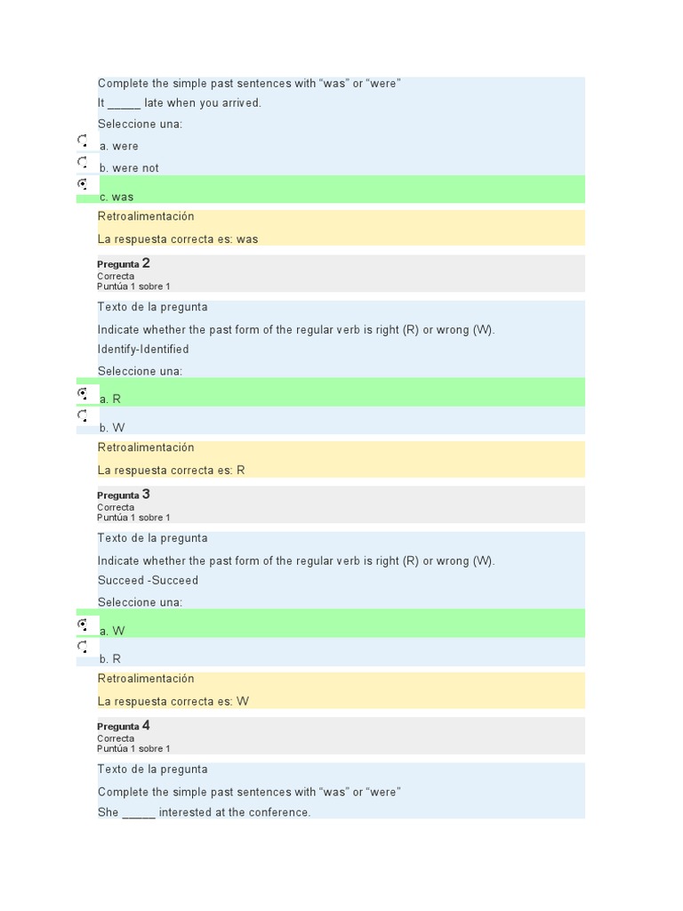 Assignment 1 Questionnaire U1 | PDF | Question | Grammatical Conjugation