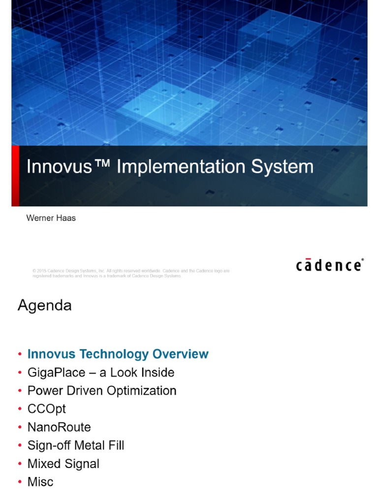 Innovus™ Implementation System Manual PDF | PDF