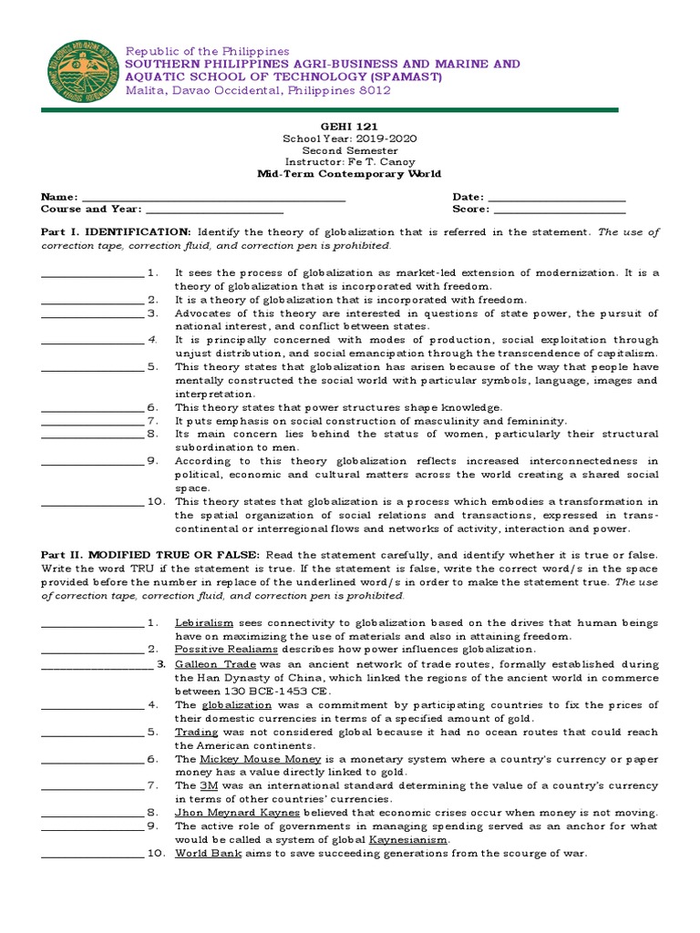 Southern Philippines Agri-Business and Marine and Aquatic School of ...