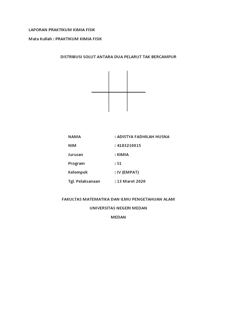 Laporan Praktikum Kimia Fisik | PDF