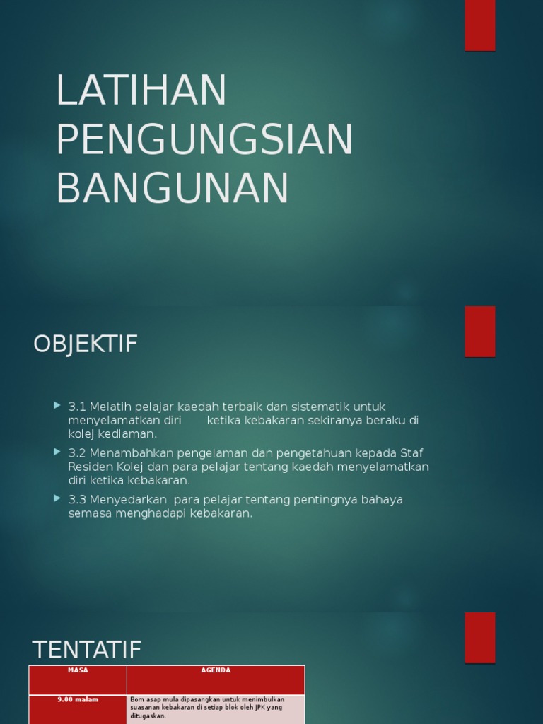 Presentation Fire Drill | PDF