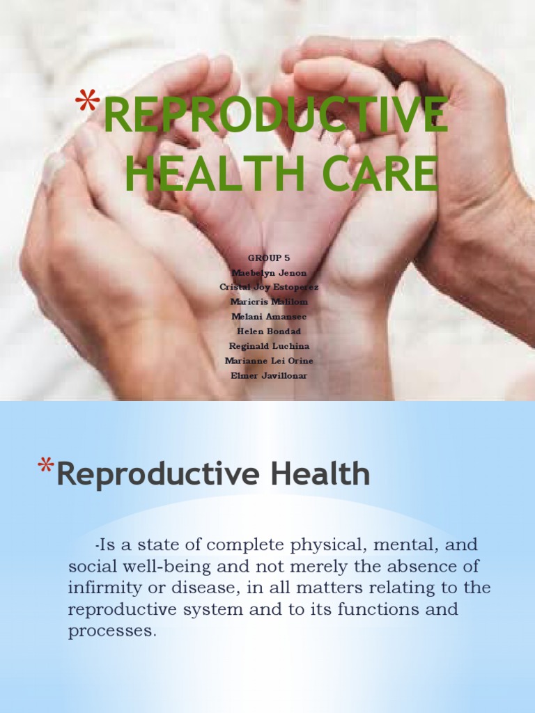 ReproductiveHealthCare ppt-1 | PDF | Infertility | Reproductive Health
