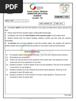 Science Stage 8 Sample Paper 1 - tcm143-595703 | PDF | Asteroid | Atoms