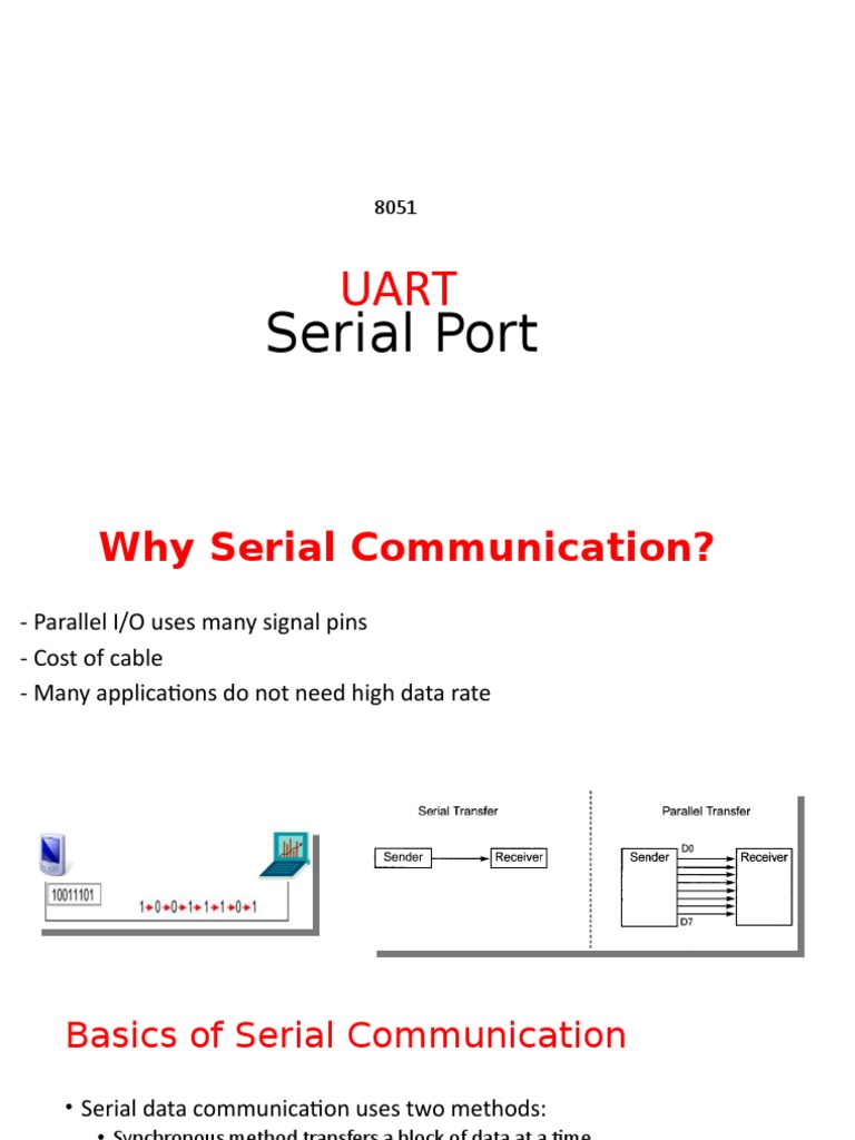 03 - 8051 Serial Port Codes | PDF | Media Technology | Electronic ...