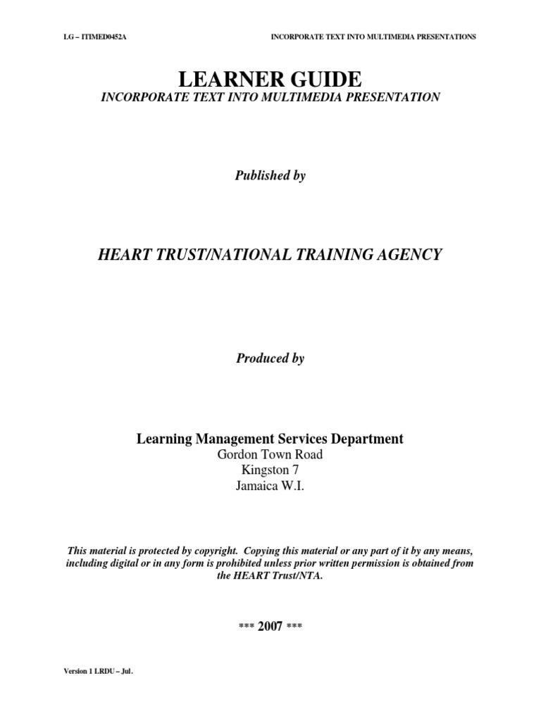 Incorporate Text Into Multimedia Presentations | PDF | Typefaces ...