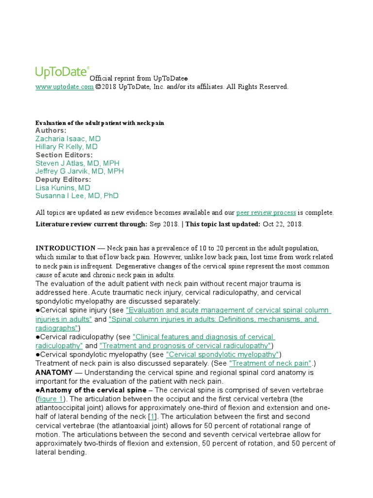 Torticolis Odt | PDF | Ct Scan | Magnetic Resonance Imaging