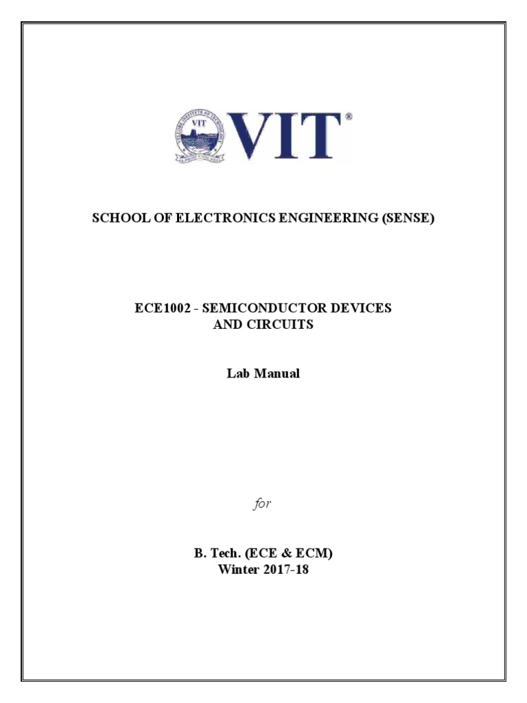 SDC Lab Manual - PDF | PDF | Rectifier | Electronic Circuits