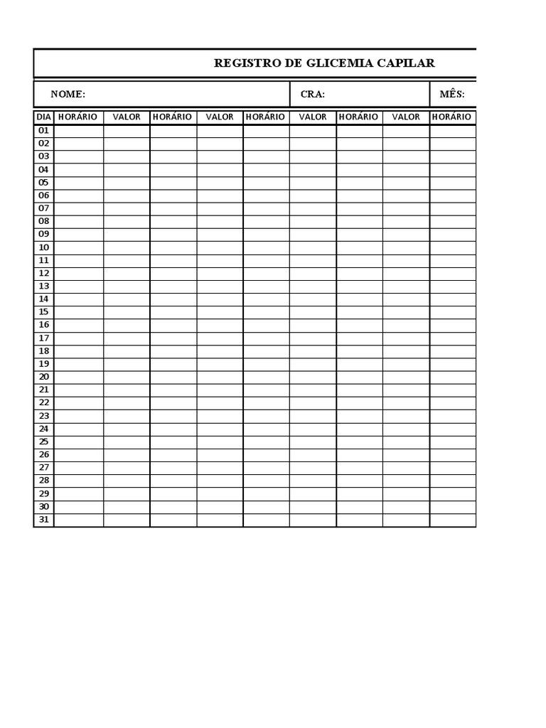 Controle Dextro - Modelo | PDF