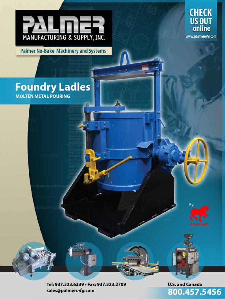 Foundry Ladles: Molten Metal Pouring | PDF | Foundry | Metals