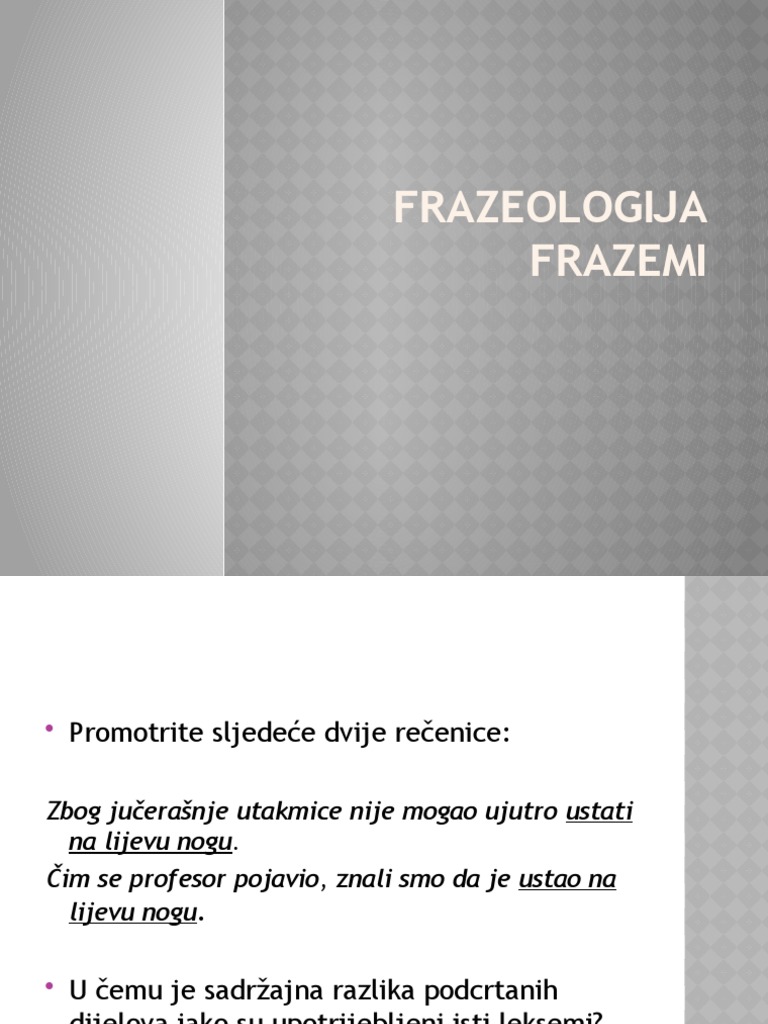 FRAZEMI | PDF