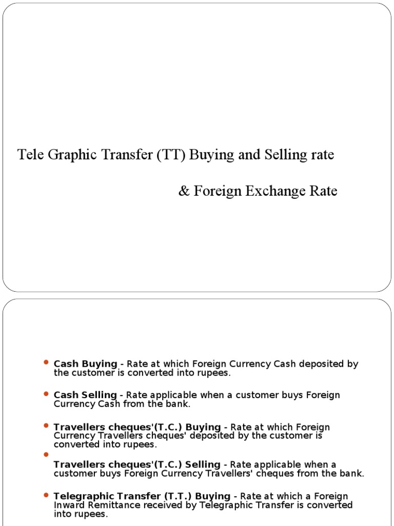 Foreign Exchange Rates Explained | PDF | Financial Transaction | Banks