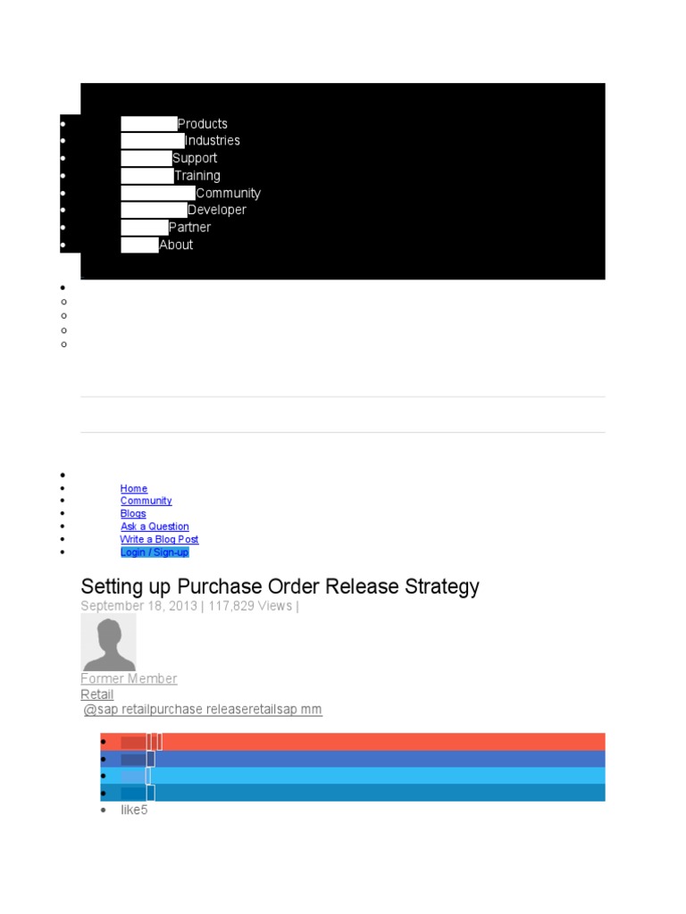 Setting Up Purchase Order Release Strategy | PDF | Business | Computing