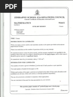Madasmaths Statistics Practice Paper | PDF | Statistics | Linear Regression