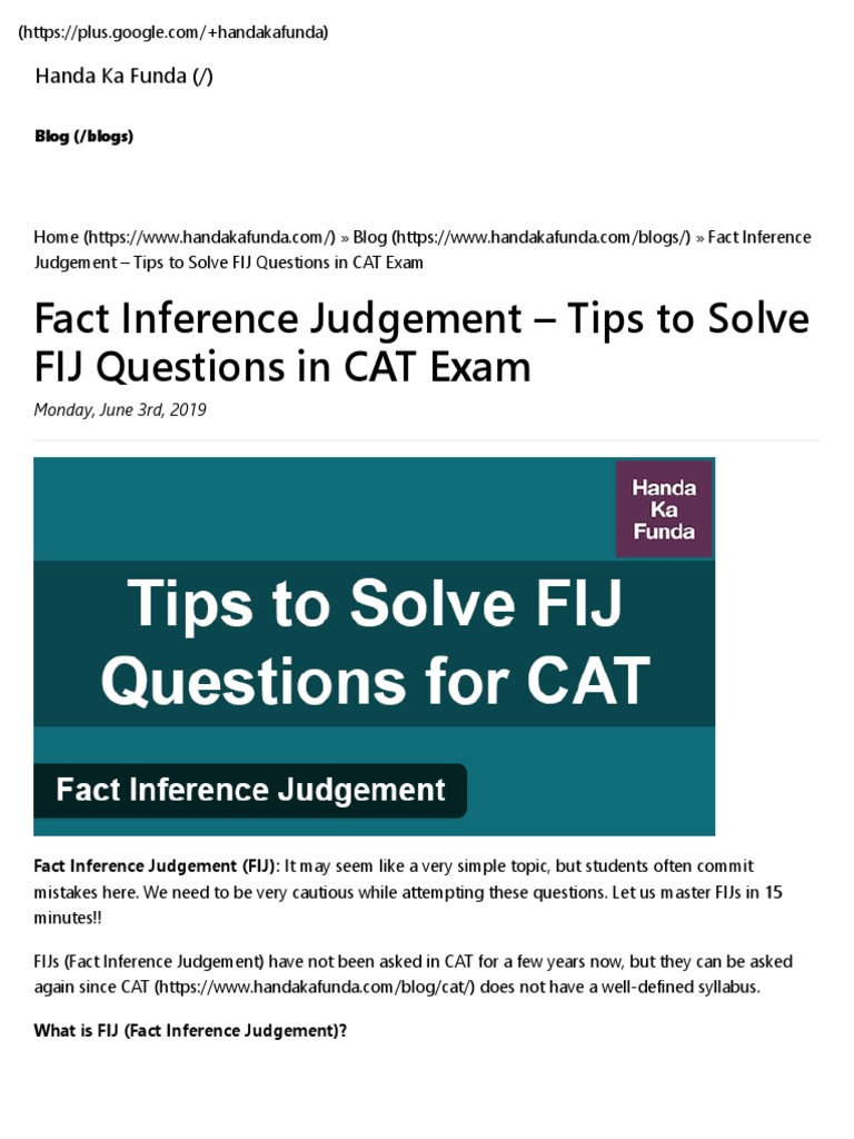Facts Inferences Judgement PDF | PDF | Inference | Deductive Reasoning
